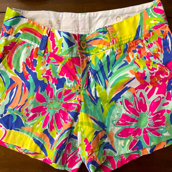 Lilly Pulitzer | Shorts | Lilly Pulitzer Callaghan Shirt Size | Poshmark